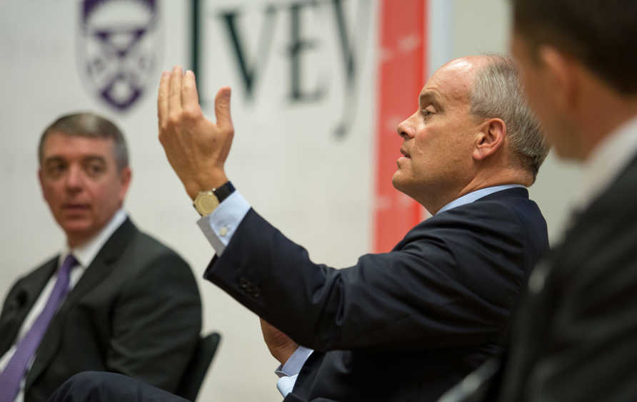 Brian Porter speaks to Ivey business students about Scotiabank’s ...