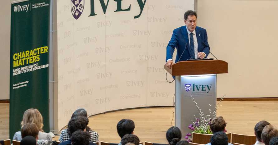 Observing the many faces of leadership with Steve Paikin | News & Events