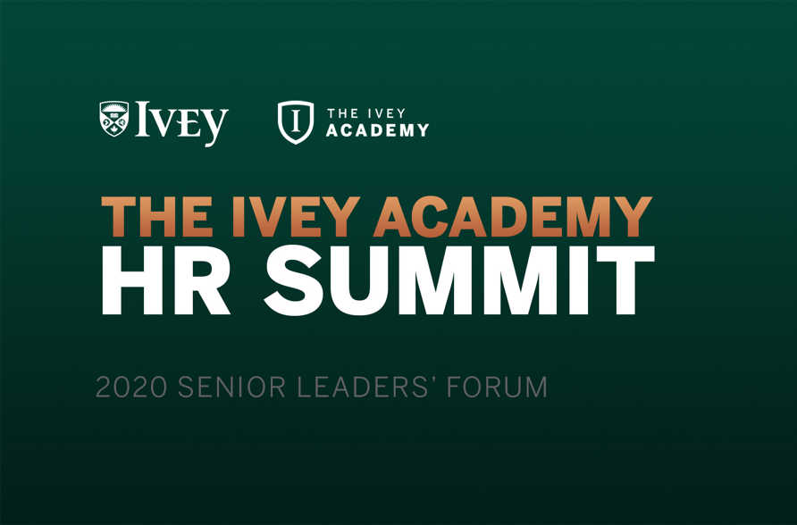 The Ivey Academy HR Summit 2020