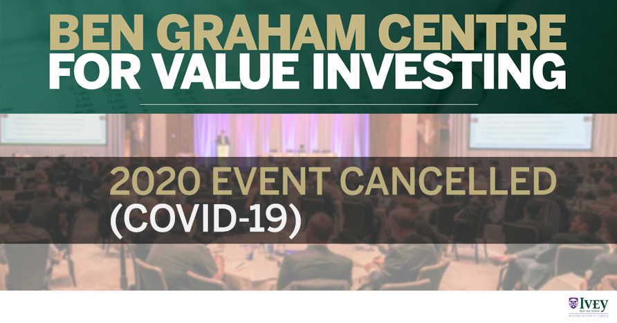 Ben Graham Centre's 2020 Value Investing Conference | Ben Graham Centre ...