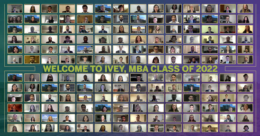 Welcome to the MBA Class of 2022 | News & Events