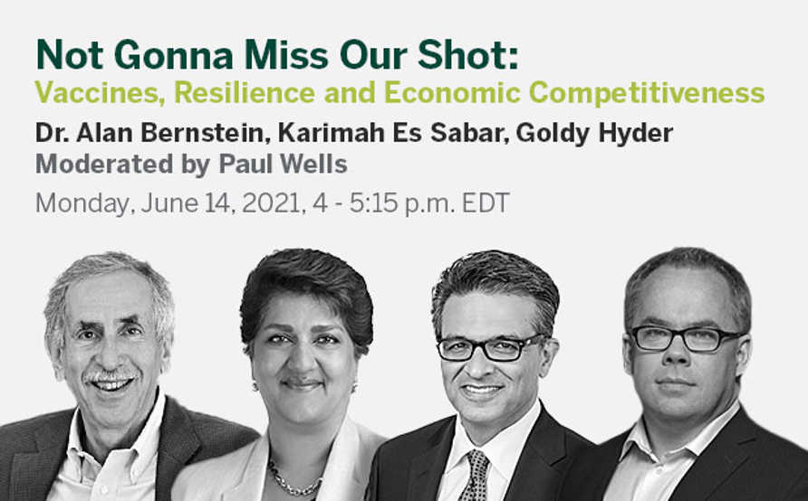 Not Gonna Miss Our Shot: Vaccines, Resilience and Economic ...