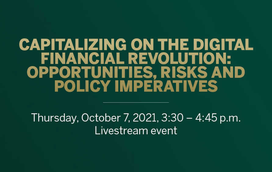 Capitalizing on the Digital Financial Revolution: Opportunities, Risks ...