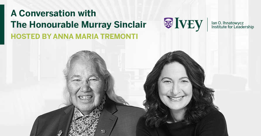 A Conversation with The Honourable Murray Sinclair