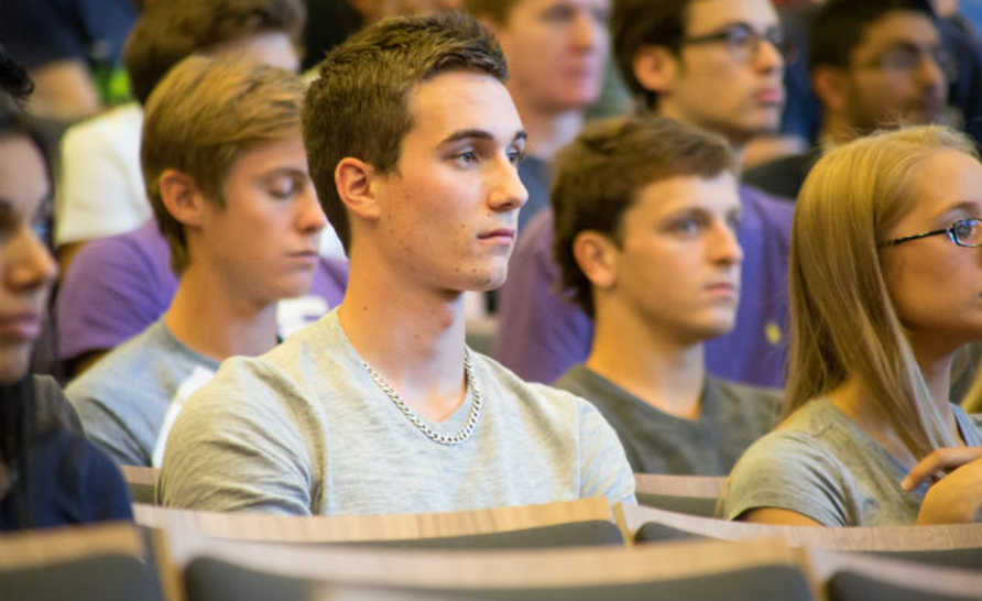 New students kick off two years | News & Events