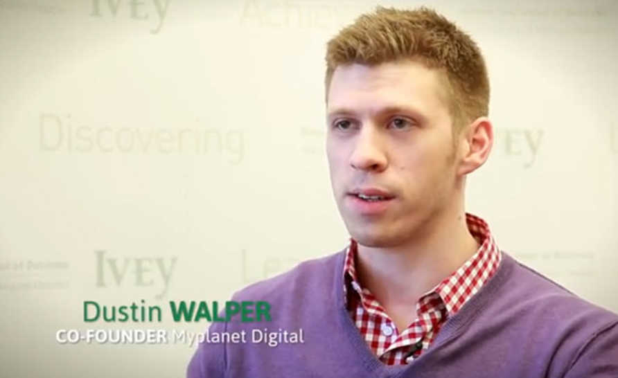 60 Second Entrepreneur: Dustin Walper - Growing the Team | News & Events