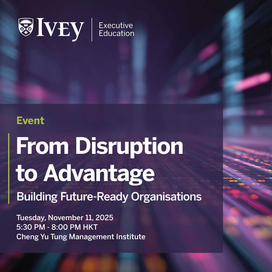 From Disruption to Advantage: Building Future-Ready Organizations