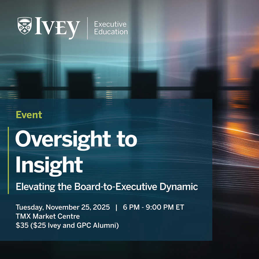 Oversight to Insight: Elevating the Board-to-Executive Dynamic