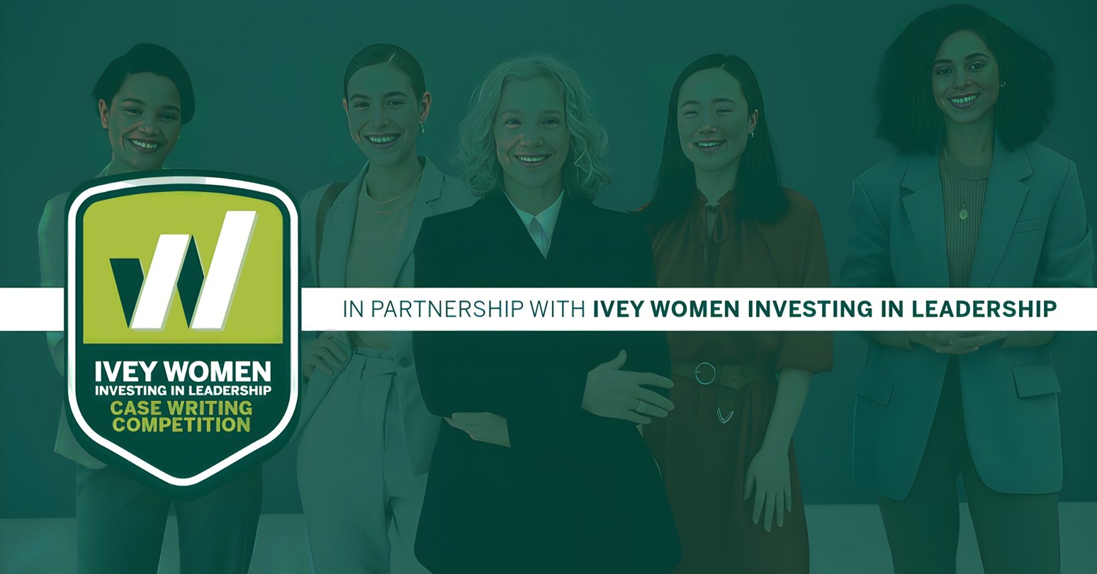 Ivey faculty recognized in inaugural IWIL Case Writing Competition | News & Events