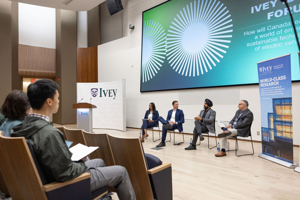 Students pitch big ideas for Ivey’s 100th Symposium EV paper ...
