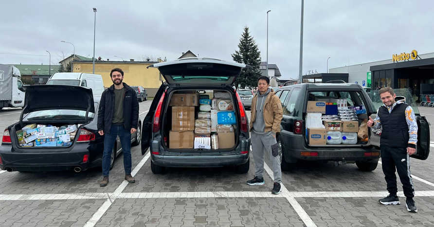 Ivey grad providing hands-on help to Ukrainian refugees | News & Events