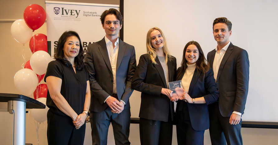 Ivey case competition applies a global lens to business | News & Events