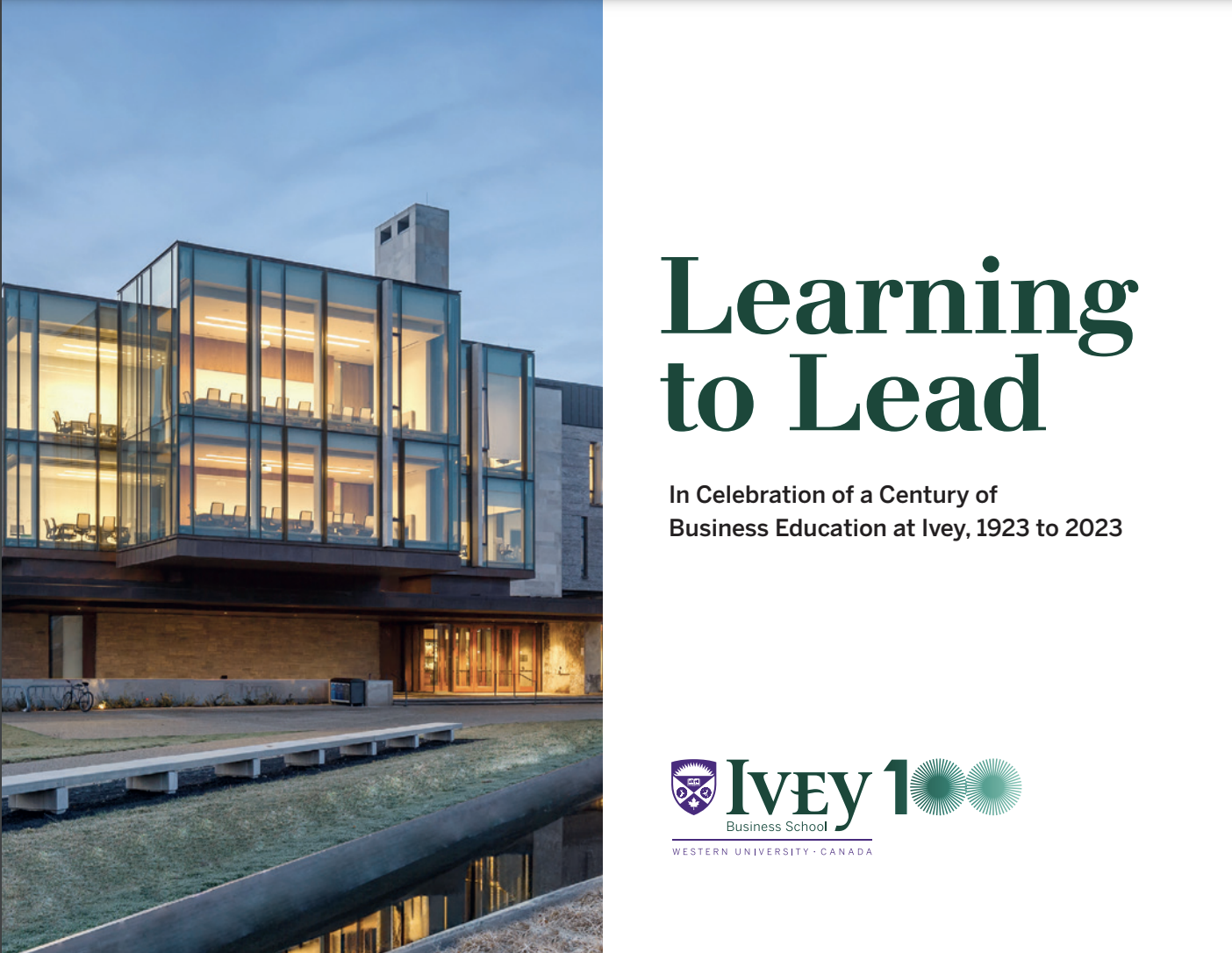 History | Ivey Business School