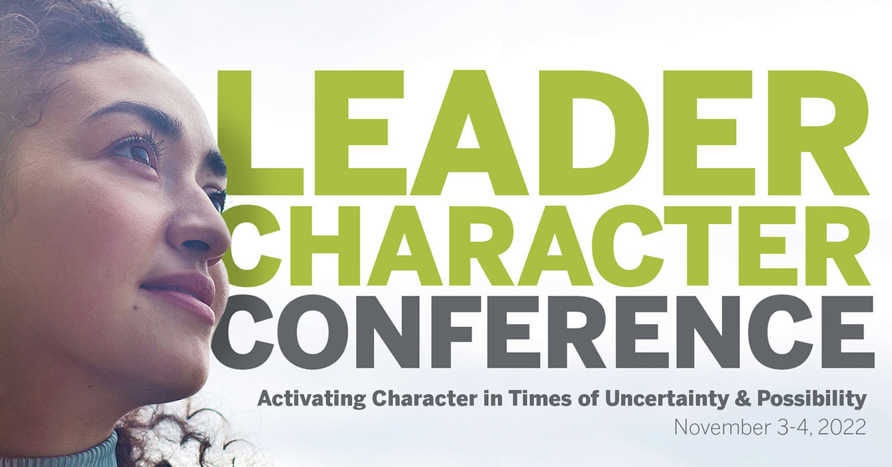 Leader Character Conference | Ian O. Ihnatowycz Institute for Leadership