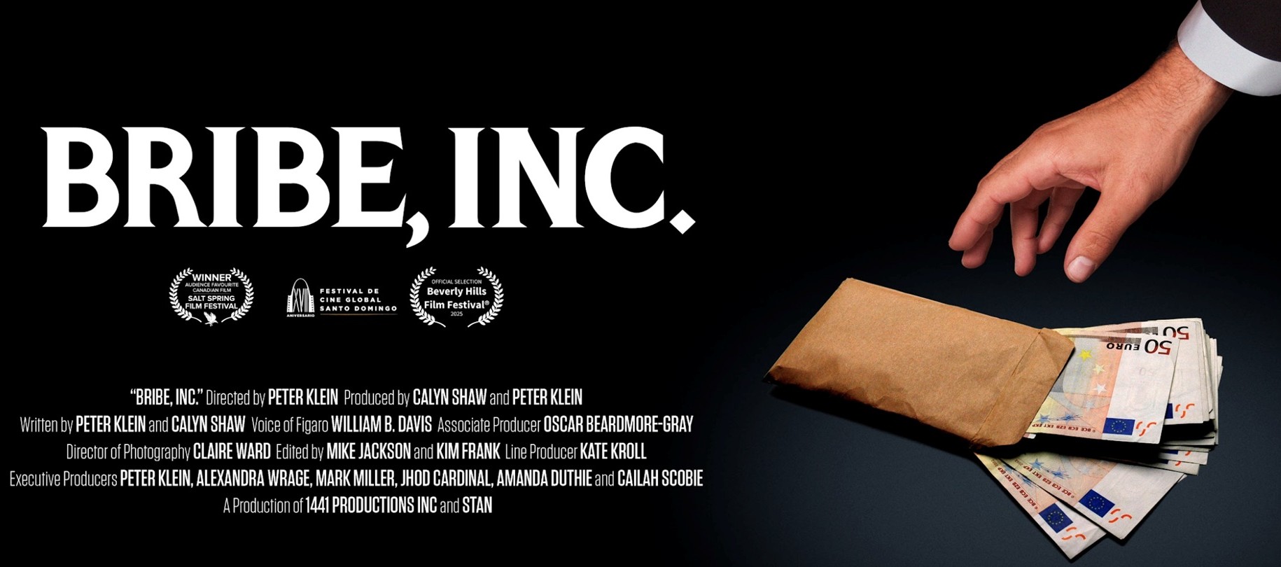 Screening of Bribe, Inc. and Q&A session with director Peter Klein ...