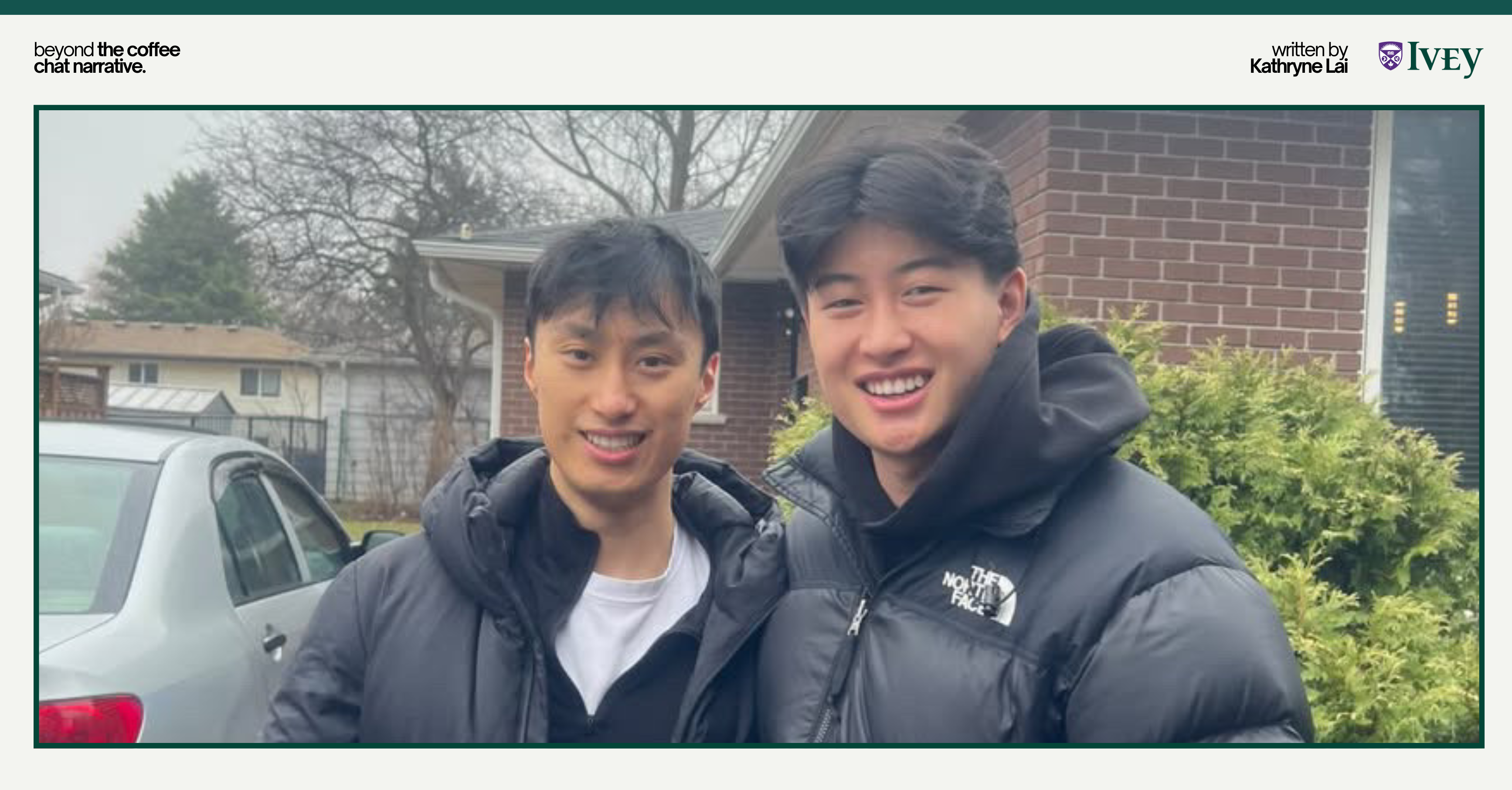 Beyond the Coffee Chat Narrative | Honours Business Administration ...